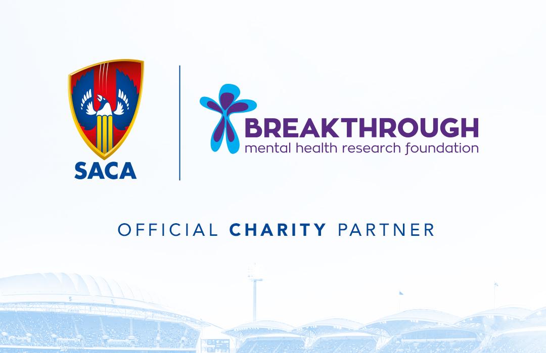 Breakthrough named SACA's Offical Charity Partner | South Australian ...